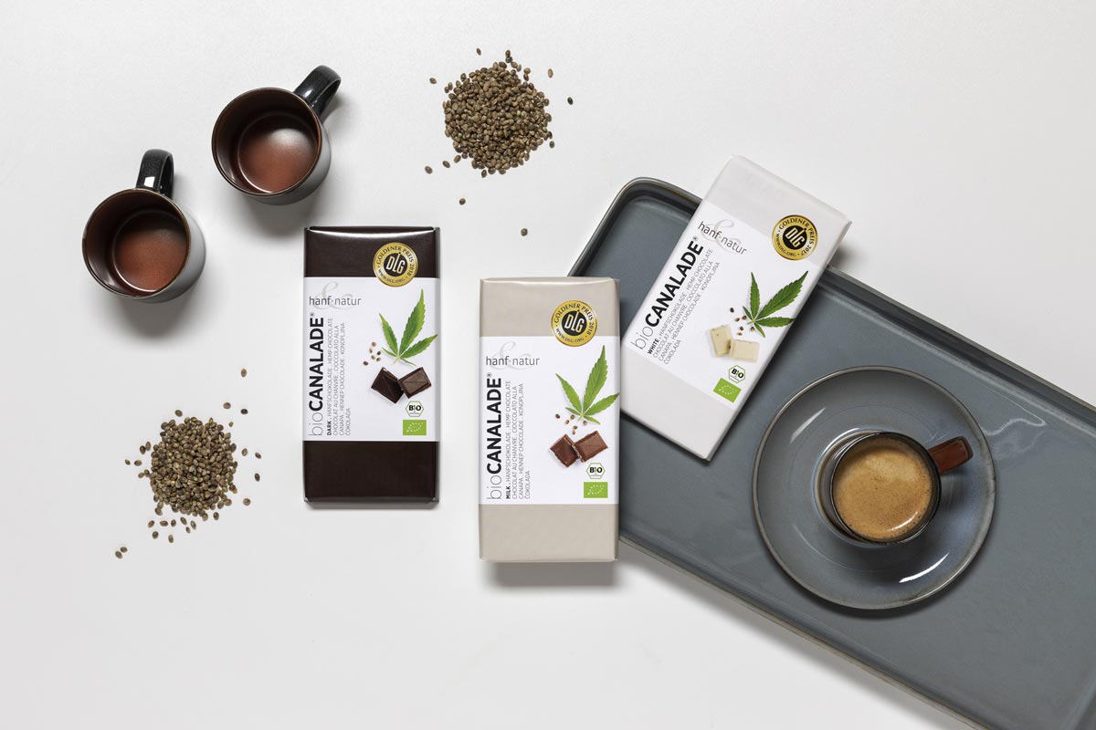 Unsere Hanf-Schokolade - Kategorie im hanf-natur-shop